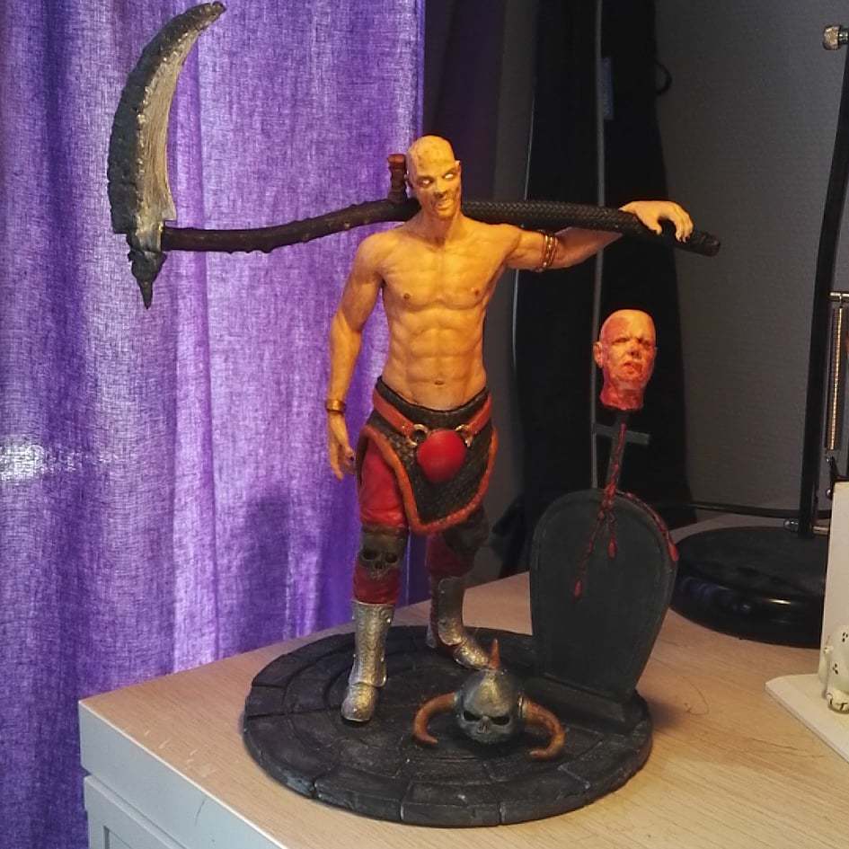 3D-печать работы Soul Reaper demon hunter • Сделано на 3D-принтере CR10 ...