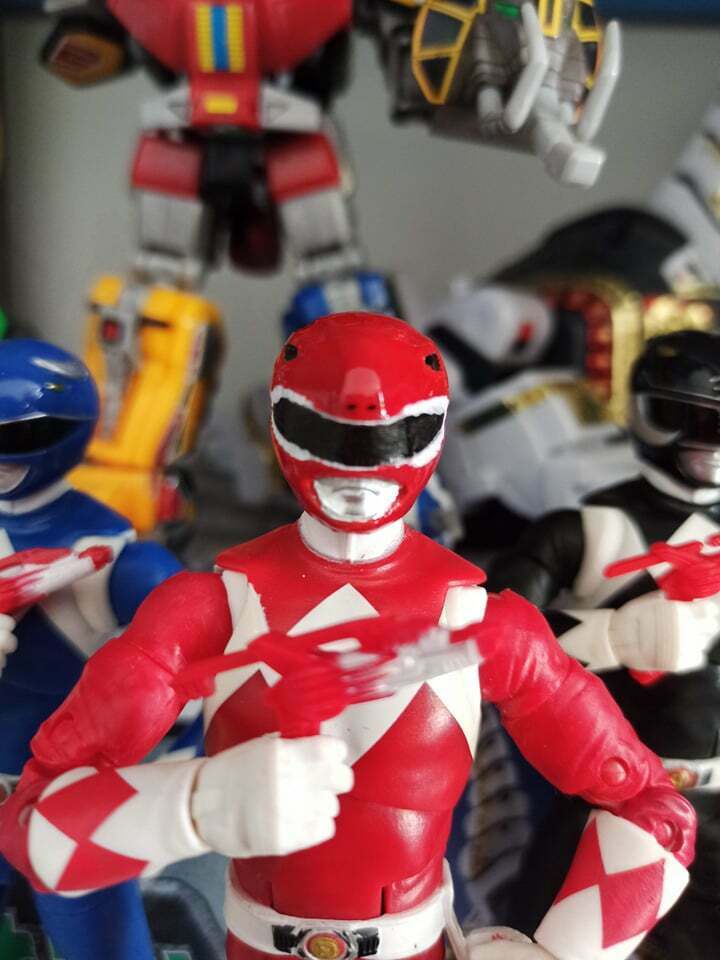 3D file Power Rangers Lightning Collection Red Ranger MMPR helmet v2・3D ...