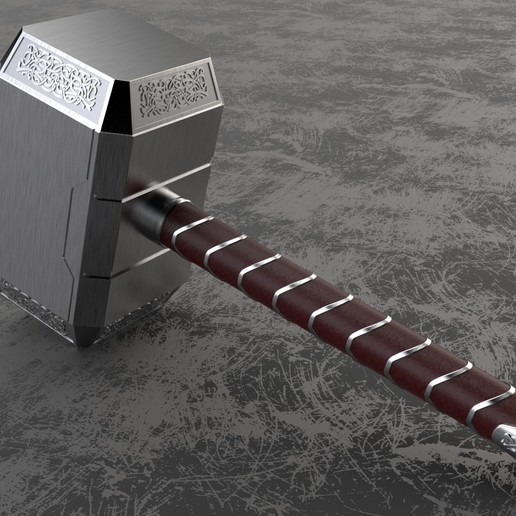 Descargar archivo STL Mjolnir (Thor) • Plan de la impresora 3D ・ Cults