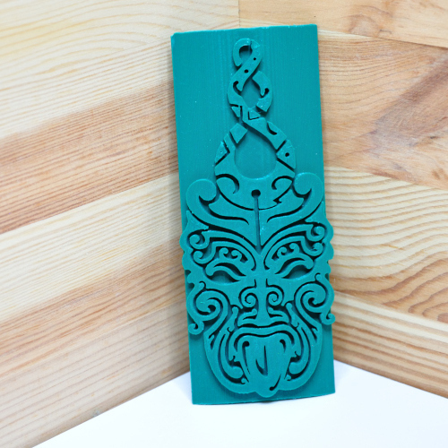 3D file Maori Ta Moko Art Maske・3D printer model to download・Cults