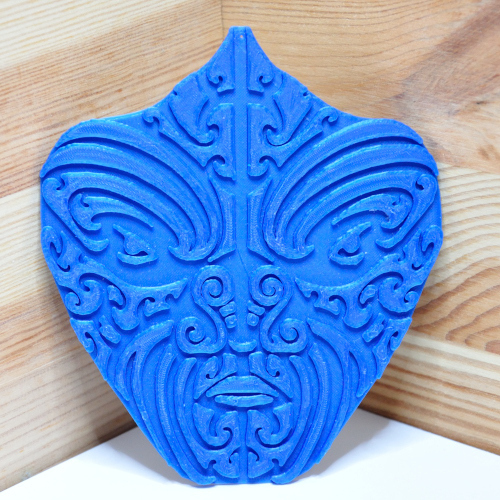 Файл 3D Maori Ta Moko Art Maske・Модель 3D-принтера для скачивания・Cults