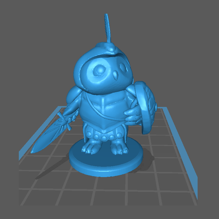 Free STL file Cute Owl Knight 🦉・3D printing template to download・Cults