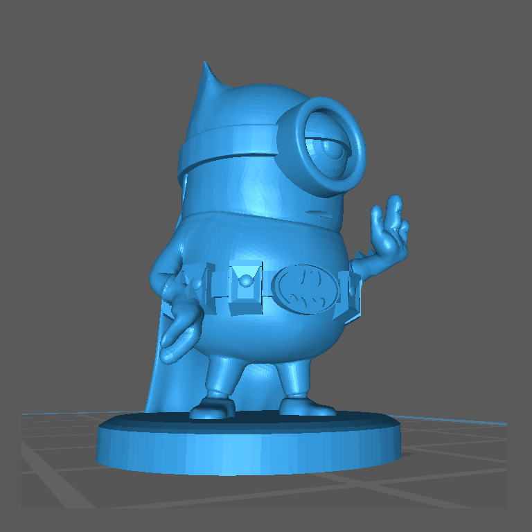 Free STL file Bat-Minion・3D print design to download・Cults