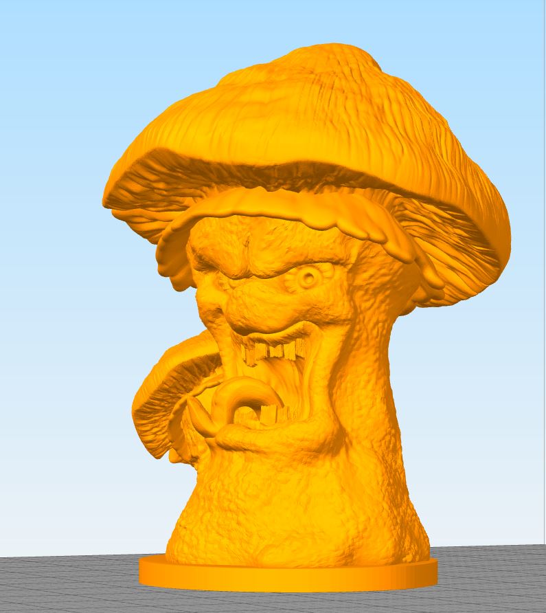 STL file Dark Mushroom・3D print design to download・Cults