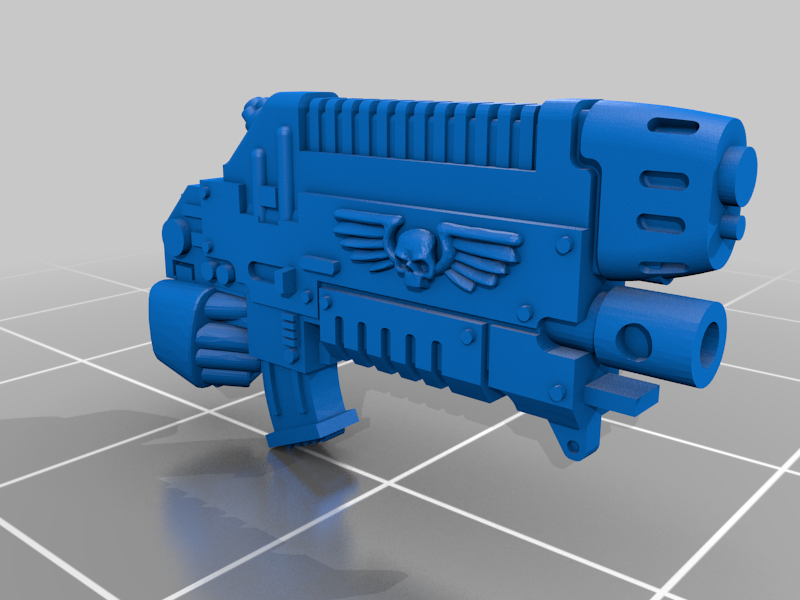 Free STL file Neo Combi-Plasma for Modern Space Knights 🛰・3D printer ...