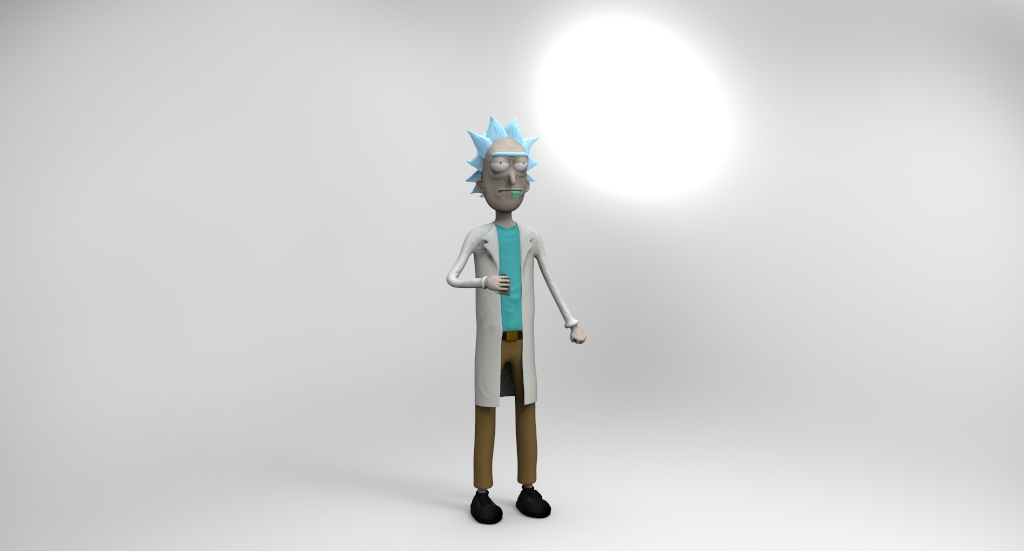 STL file RICK SANCHEZ 🧑‍🔬・3D printing model to download・Cults