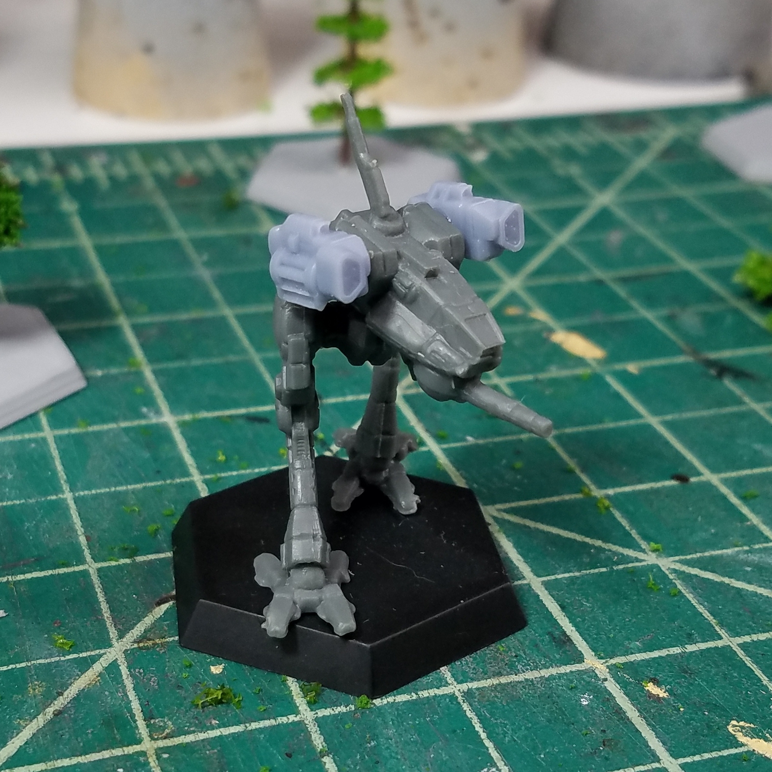 Free STL file Battletech Locust Variant Mods (1E, 1S, 1M) 🦸・3D printer ...
