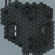 Download 3D printing templates Battletech "Forward Base" Hex-friendly ...
