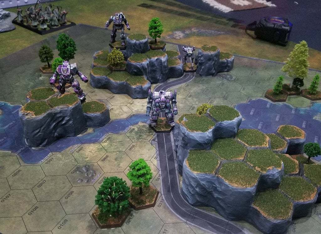 Free STL file Mecha Hex Hills - Sculpted Grasslands Hill Demo・3D ...