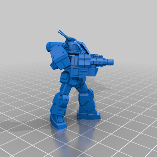 Download free STL file American Mecha - Unseen Griffin Battle Mech • 3D ...