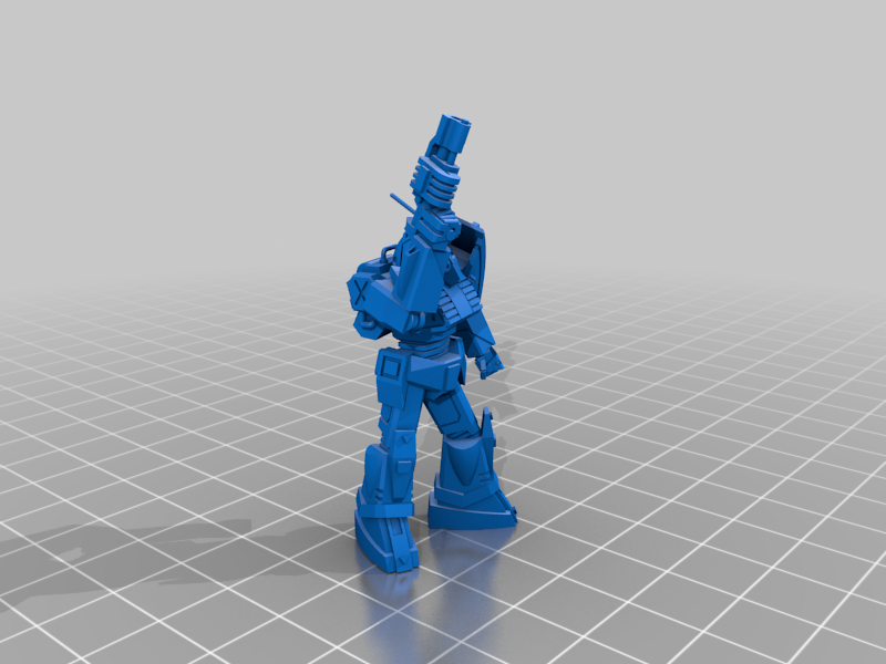 Free STL file American Mecha - Bushman/Bushmaster mech・3D printer model ...