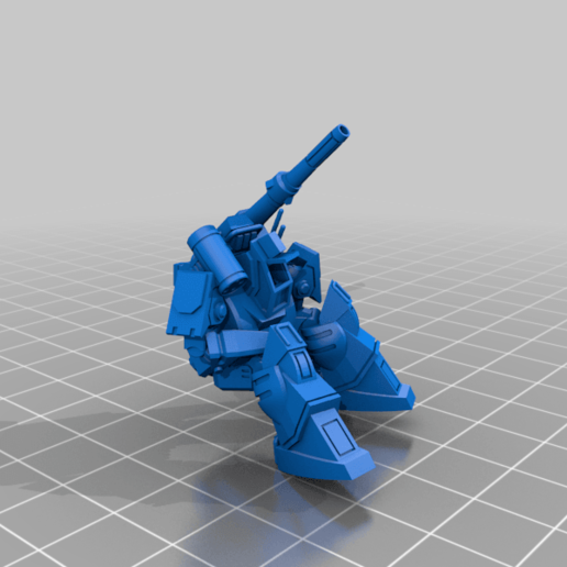 Download free STL file American Mecha - Classic SHD Hero Mecha ...