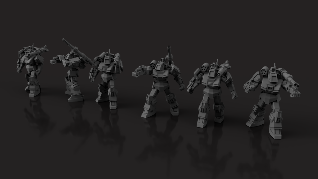 Free STL file American Mecha - Classic Hero Mech Dougram 🦸・3D printable ...