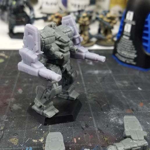 Download free STL file Battletech Awesome Mod (AWS-9Q) • 3D printable ...