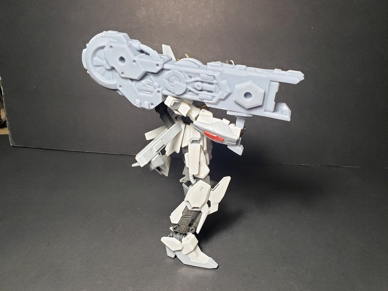 STL file 1/144 HG and RG Gundam Dual Positron Blaster Gun Resin Kit 🤖 ...
