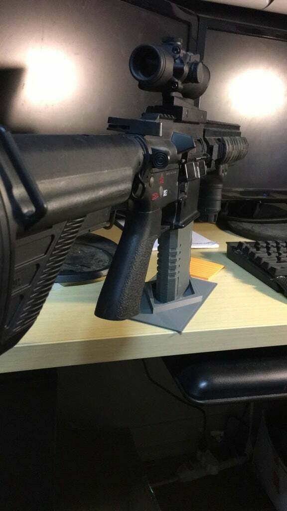 Free STL file AR15 Mag stand 🔫・3D printer design to download・Cults