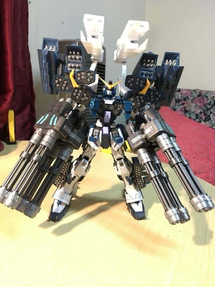 Free STL file Gundam Heavy arms custom MG 1/100 🤖・3D printing template ...