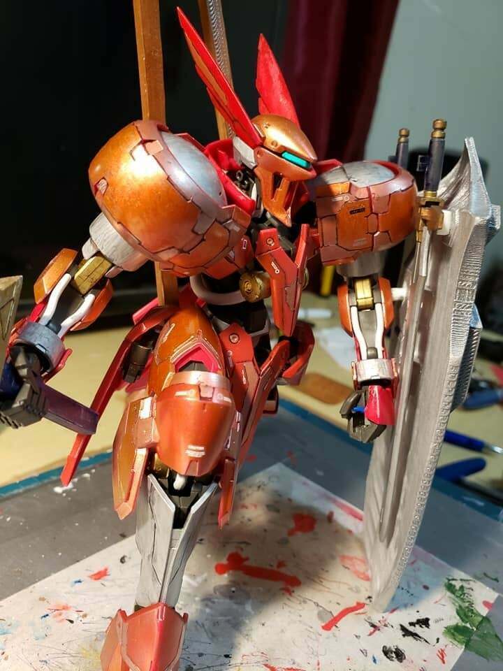 Free STL file Custom Grimgerde gundam 1/100 🤖・Template to download and ...