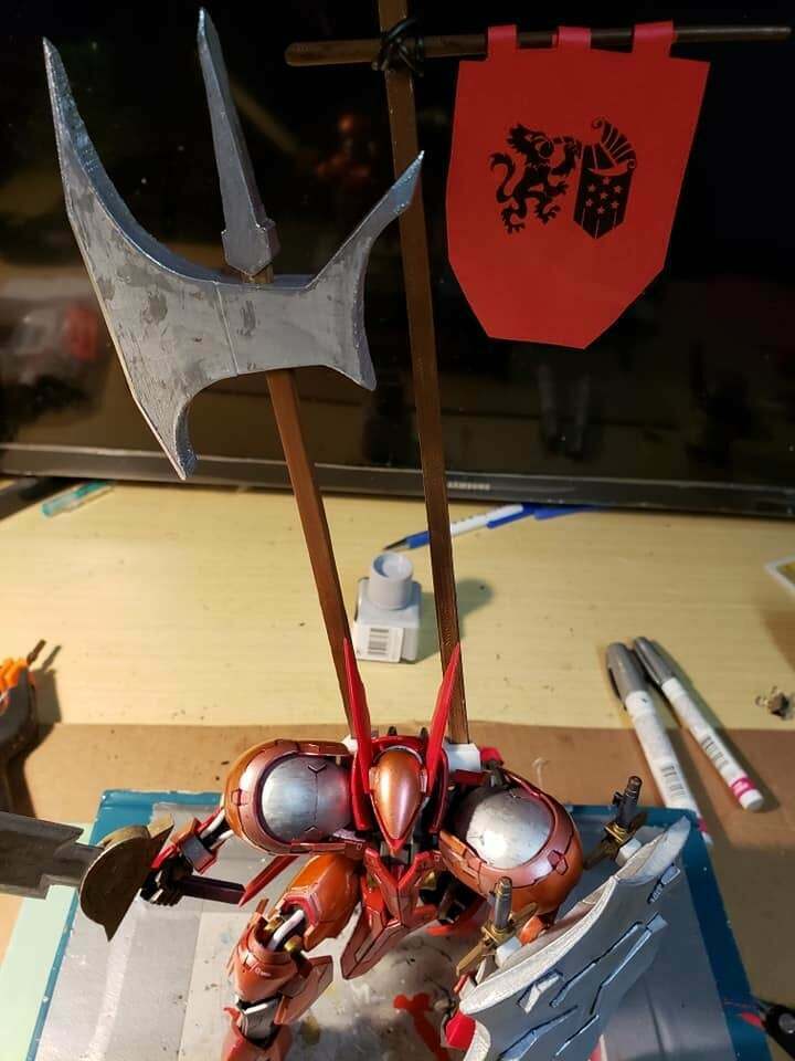 Free STL file Custom Grimgerde gundam 1/100 🤖・Template to download and ...