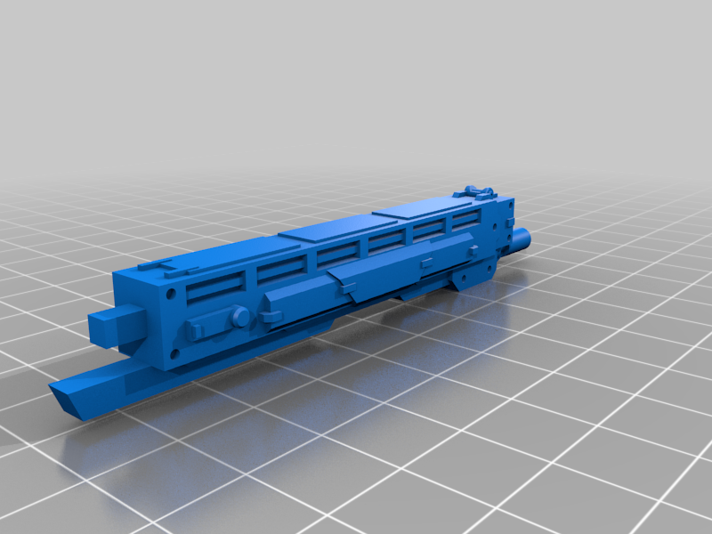 Free STL file 1/100 Gundam Zaku Anti Ship Rifle 🤖・3D printable model to ...