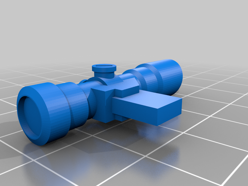 Free STL file 1/100 Gundam Zaku Anti Ship Rifle 🤖・3D printable model to ...