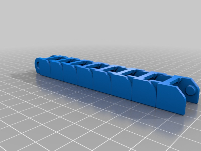 Free 3D file print in place cable chain 🔌・Model to download and 3D ...