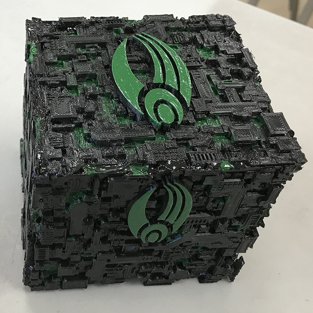 Free 3D file Borg Pi Case 🖖・3D printer model to download・Cults