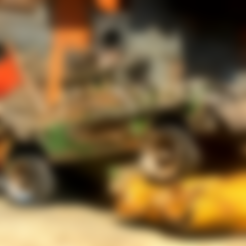 Download free STL file 1:64 Chryslus Highwayman Fallout 2 Mad Max ...