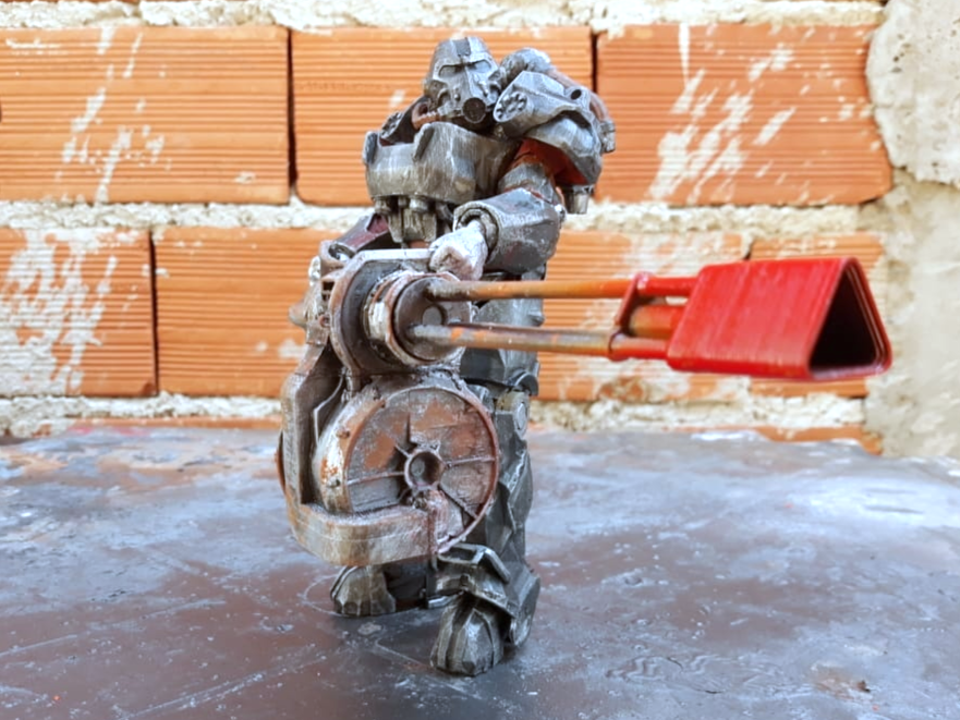 STL file Fallout 4 Minigun for Fallout Joe 🎲・Template to download and ...