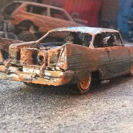 Download 3D printer designs 1:64 Chryslus Highwayman Fallout 2 Post ...