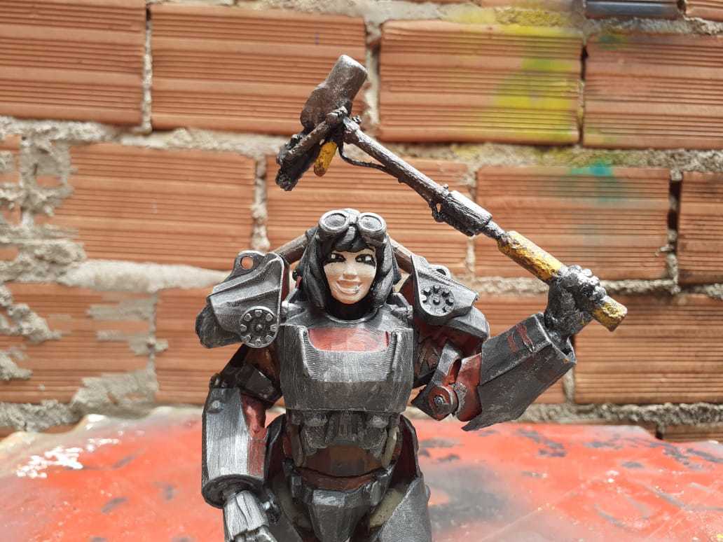 STL file SUPER SLEDGE FOR WEST TEK POWER ARMOR・3D printer model to ...