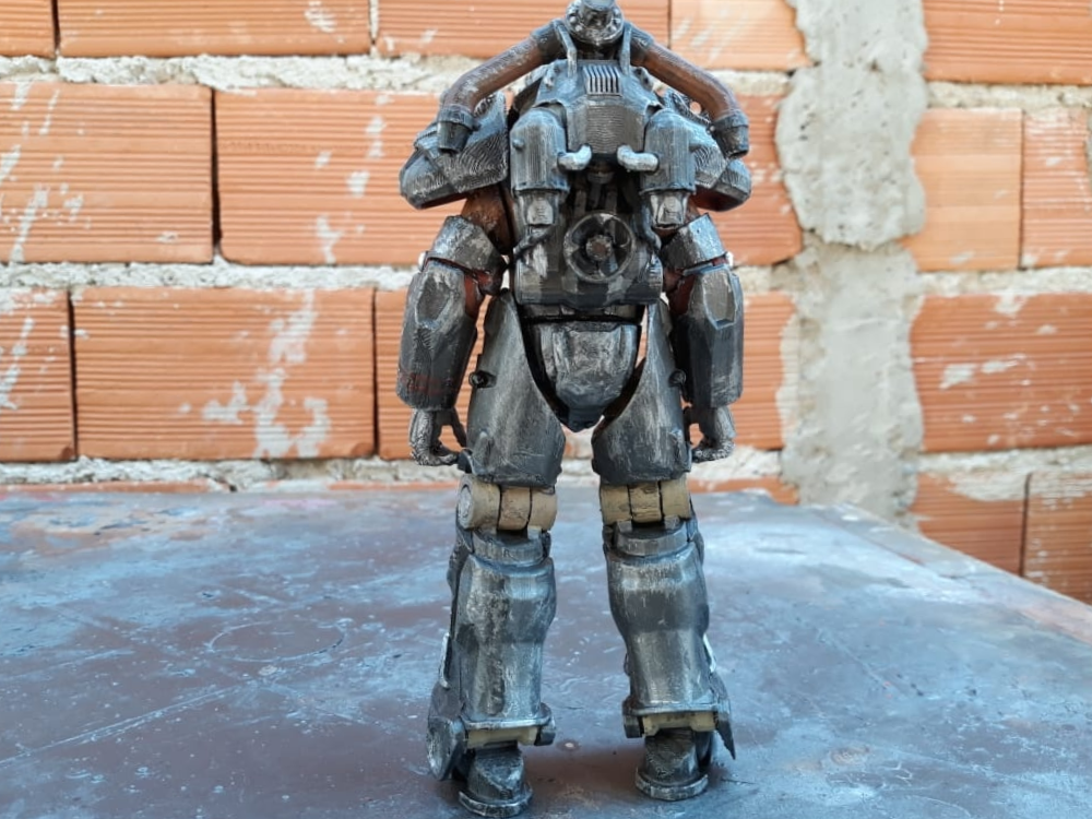 STL file West Tek T-60 Power Armor ( Fallout 4 ) 🎲・3D print design to ...