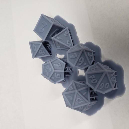Download STL file Tubular Dice Set • 3D printing template ・ Cults