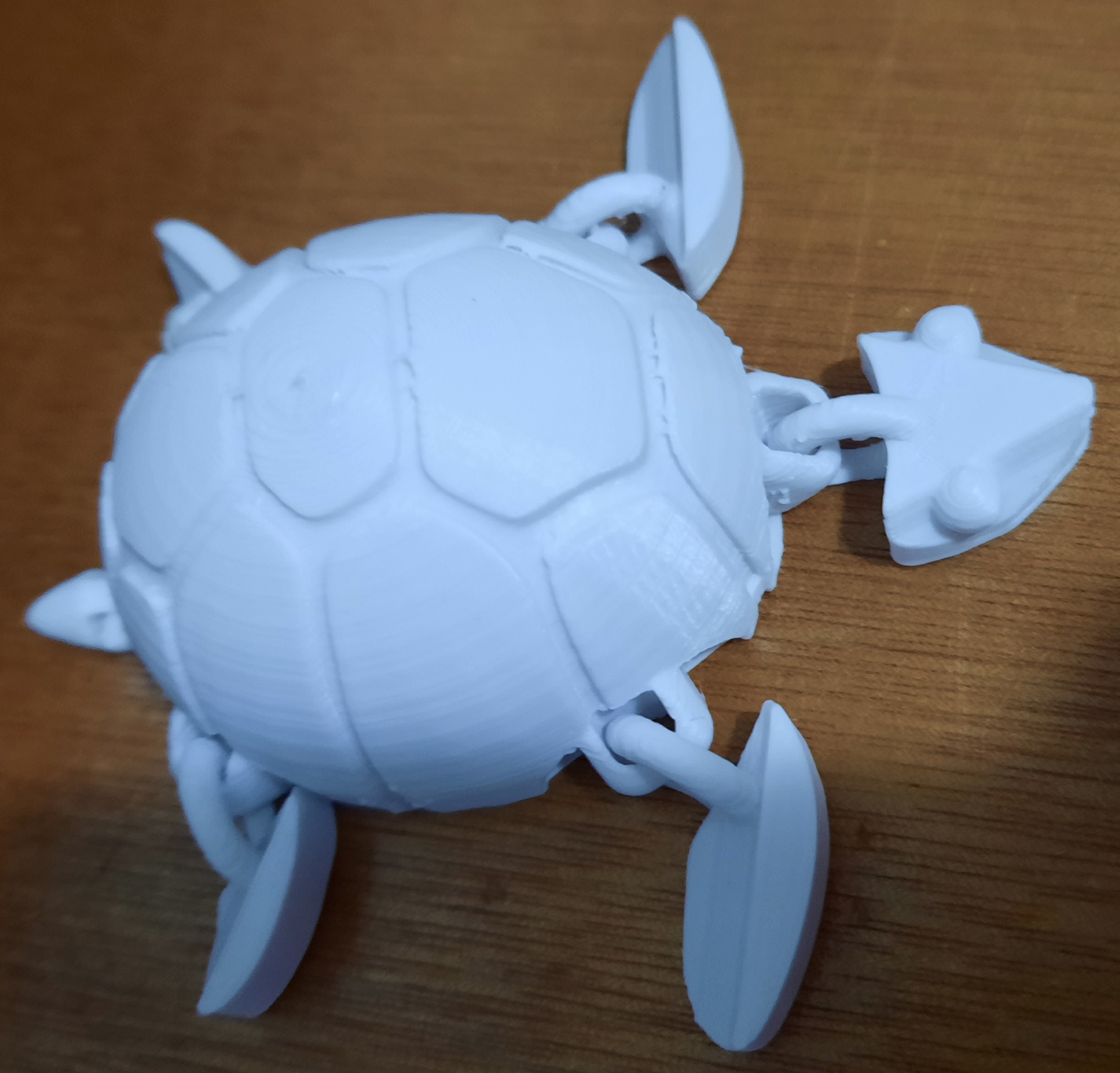 Free STL file flexible turtle・3D print object to download・Cults