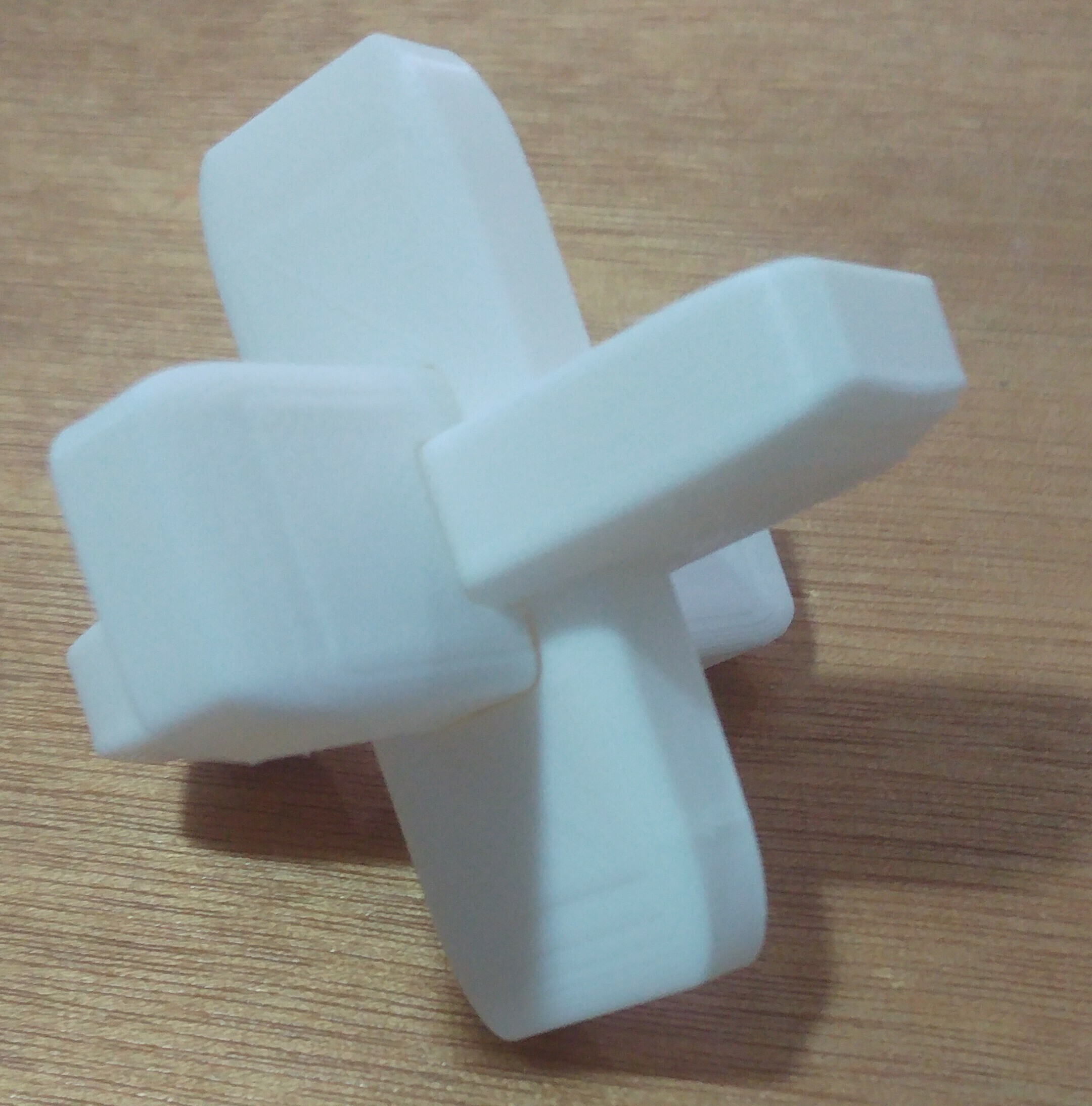 Free STL file knot puzzle - 3 piece burr 🪢・3D printer model to download ...