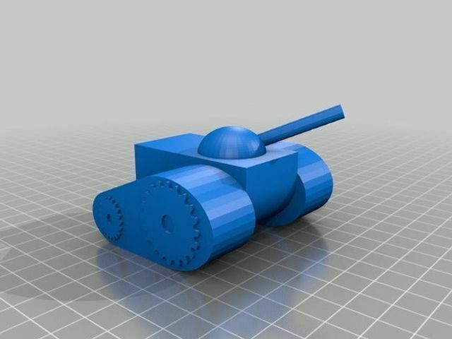 Free STL file Simple tank・3D print model to download・Cults