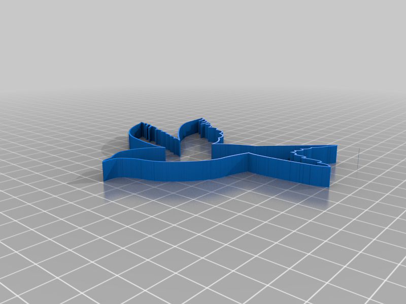 Free 3D file bird outline・3D printer design to download・Cults