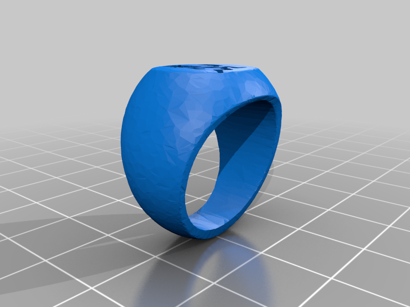 Free 3D file Hatchetman Ring・3D printing model to download・Cults