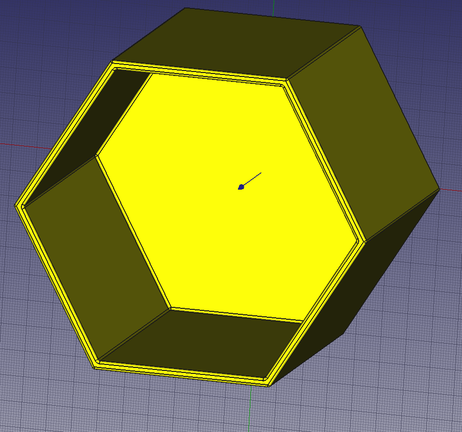 Free 3D file hexagonal wall shelf 📦・3D printer design to download・Cults