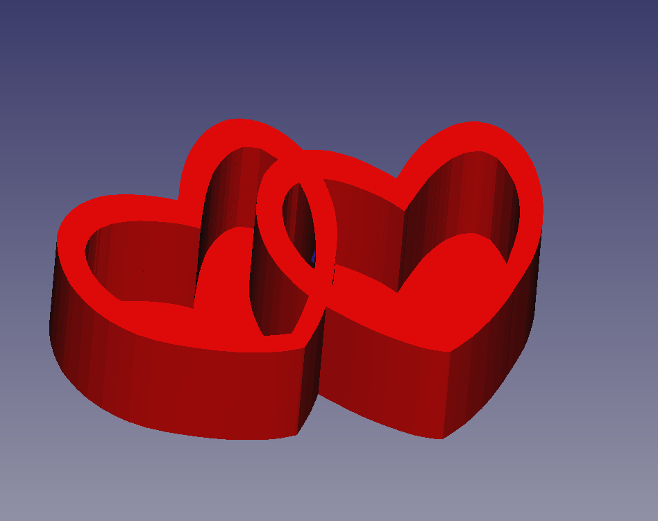 Free 3D file Dual heart catch all 💜・Template to download and 3D print・Cults