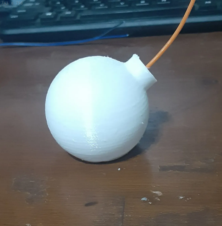 Free STL file Cartoon Bomb 💣・3D print design to download・Cults