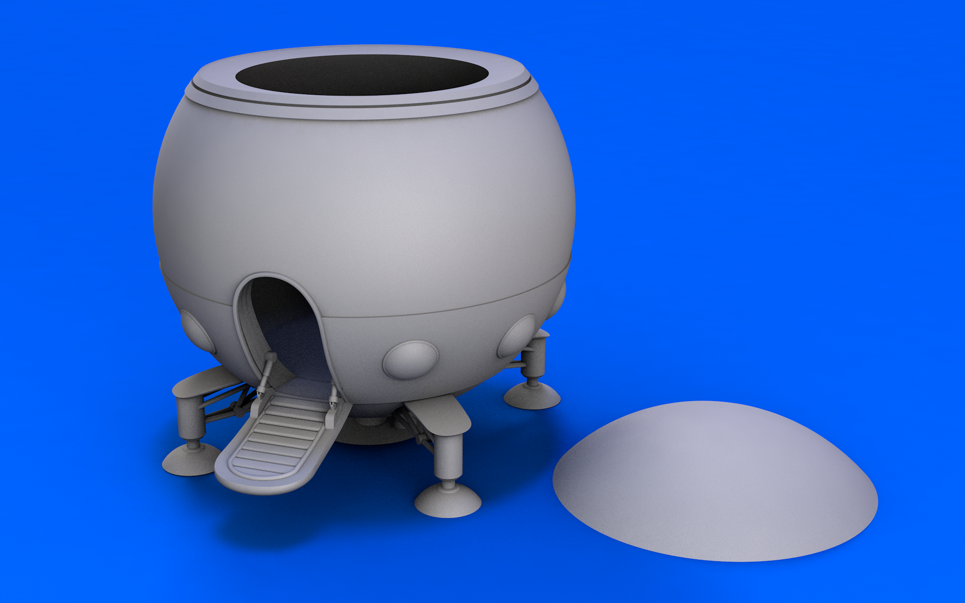 STL file GOKU SPACE SHIP TO TRAVEL TO NAMEK (figure, pen or chest).・3D ...