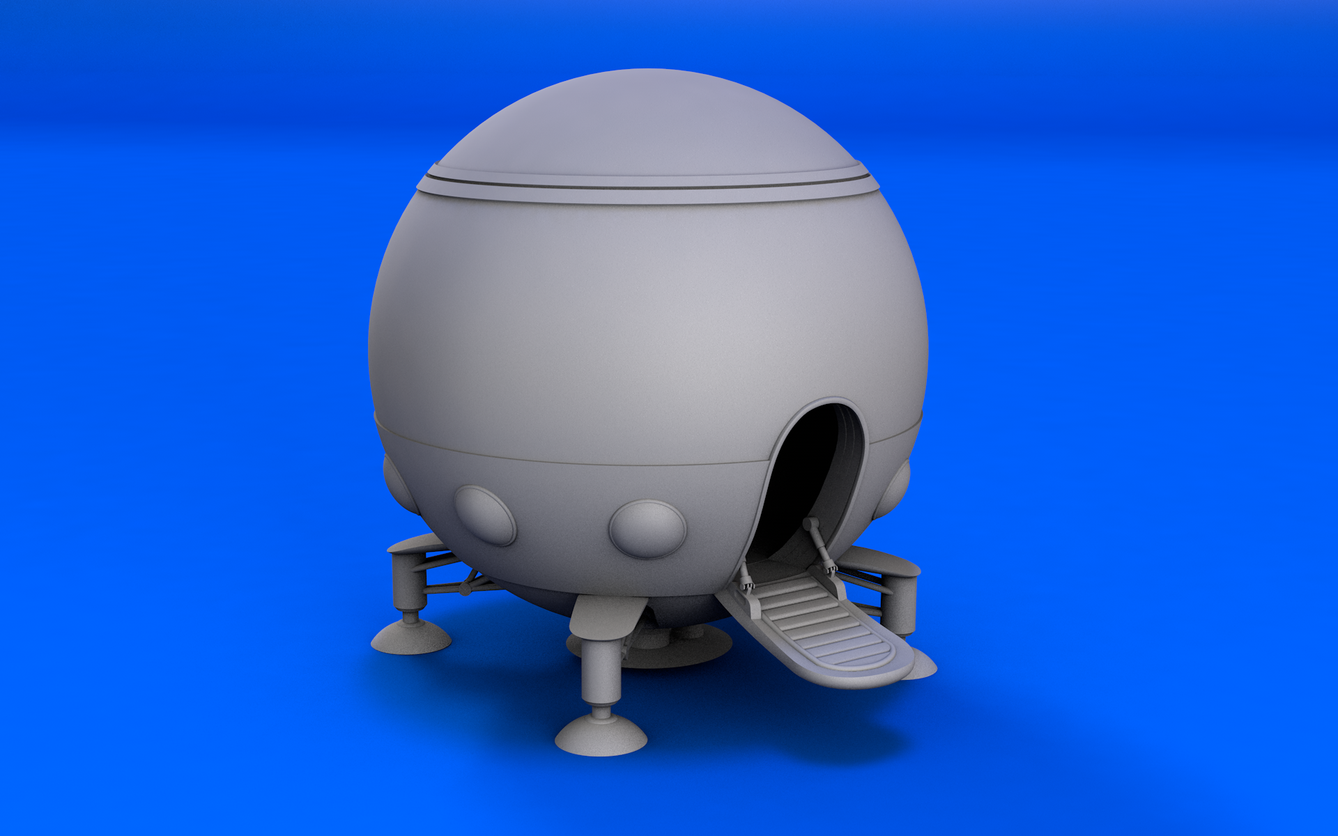 STL file GOKU SPACE SHIP TO TRAVEL TO NAMEK (figure, pen or chest).・3D ...