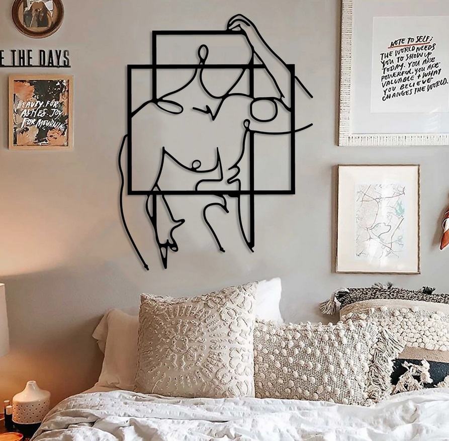 STL file line art : man・Design to download and 3D print・Cults