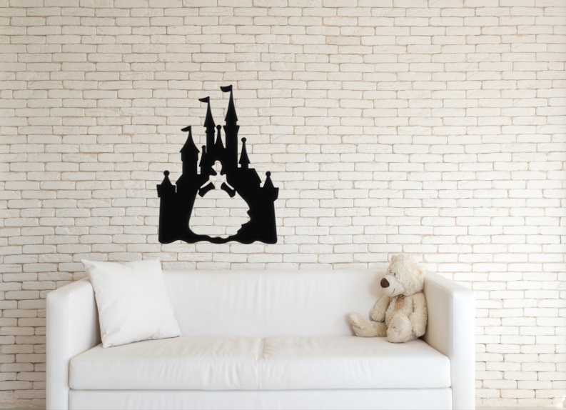 3D file Princess with castle : Disney・3D printable model to download・Cults