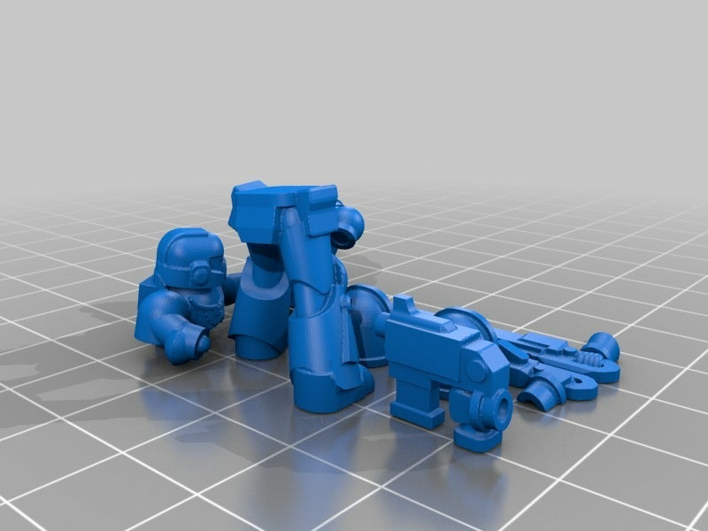 Free STL file Wolf Hunters from Space 🐺・3D printer design to download・Cults