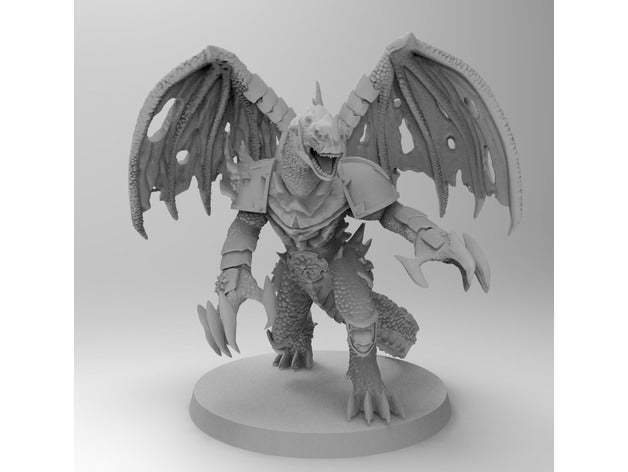 Free STL file Kaiju Alpharius with Mauling Claws・Object to download and ...
