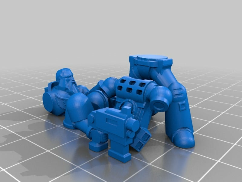 Free STL file Wolf Hunters from Space・3D printer design to download・Cults