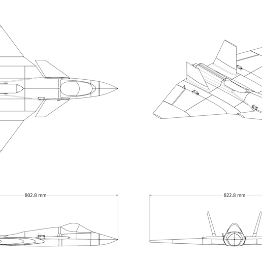 Download 3D printer files RC aircraft, Raccoon ・ Cults