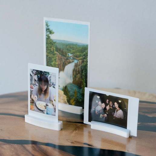 Télécharger fichier STL gratuit Photo Stand • Design pour impression 3D ...